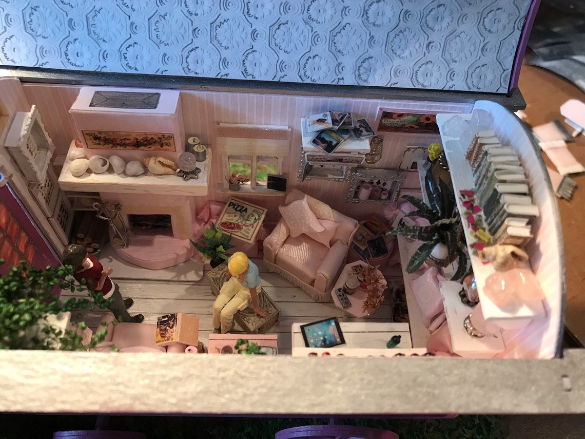 Gypsy Caravan Kit Build Your Own Vardo Wagon Mini Ships - Etsy