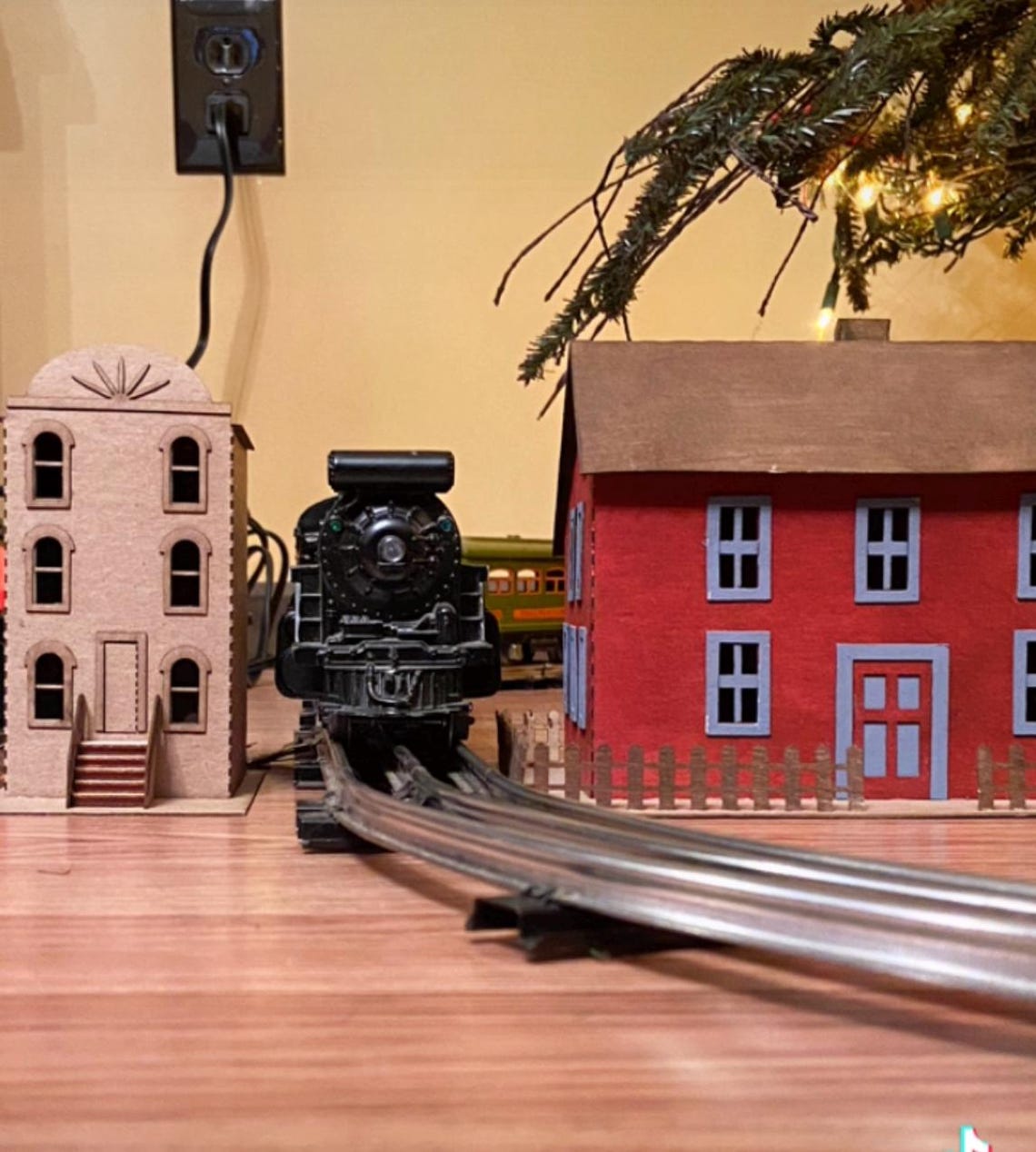 DIY Putz House Kit: Saltbox Style, Pre-cut (5" Tall) - Etsy