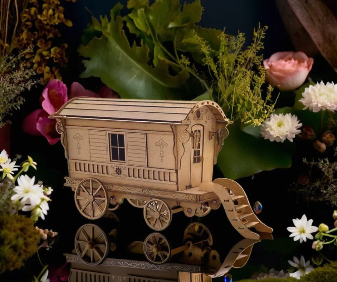 Gypsy Caravan Kit- Build Your Own- Vardo Wagon- Mini - Ships From USA ...