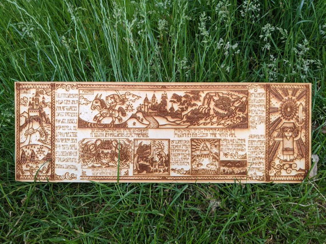 Legend of Zelda Hylian Tapestry - Wind Waker - Etsy