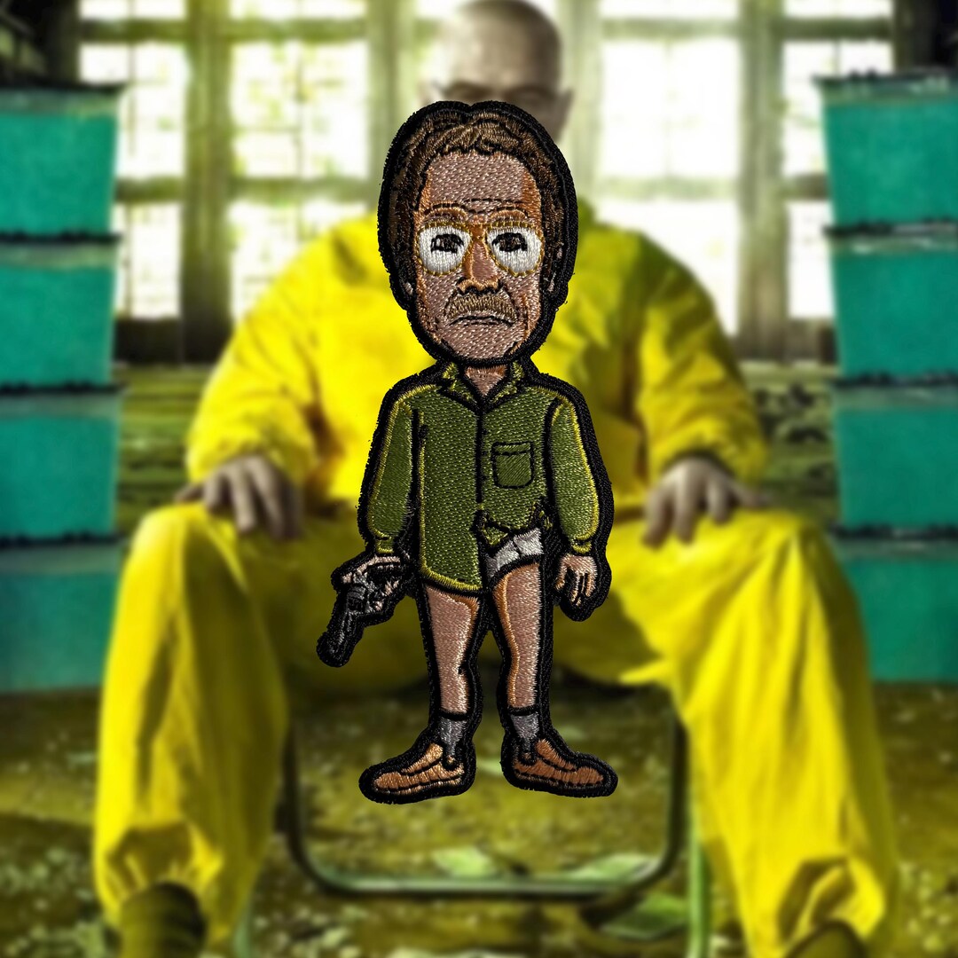 Breaking Bad Heisenberg Walter White – Embroidered Velcro Patch With ...