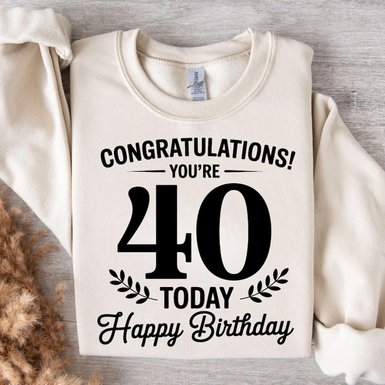 40th Birthday SVG Bundle, 40 Svg, It's My Birthday Svg, 40th Birthday ...