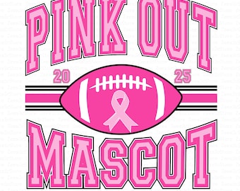 Custom Pink Out Png, Custom Football Png, Custom Pink Out Football Png ...