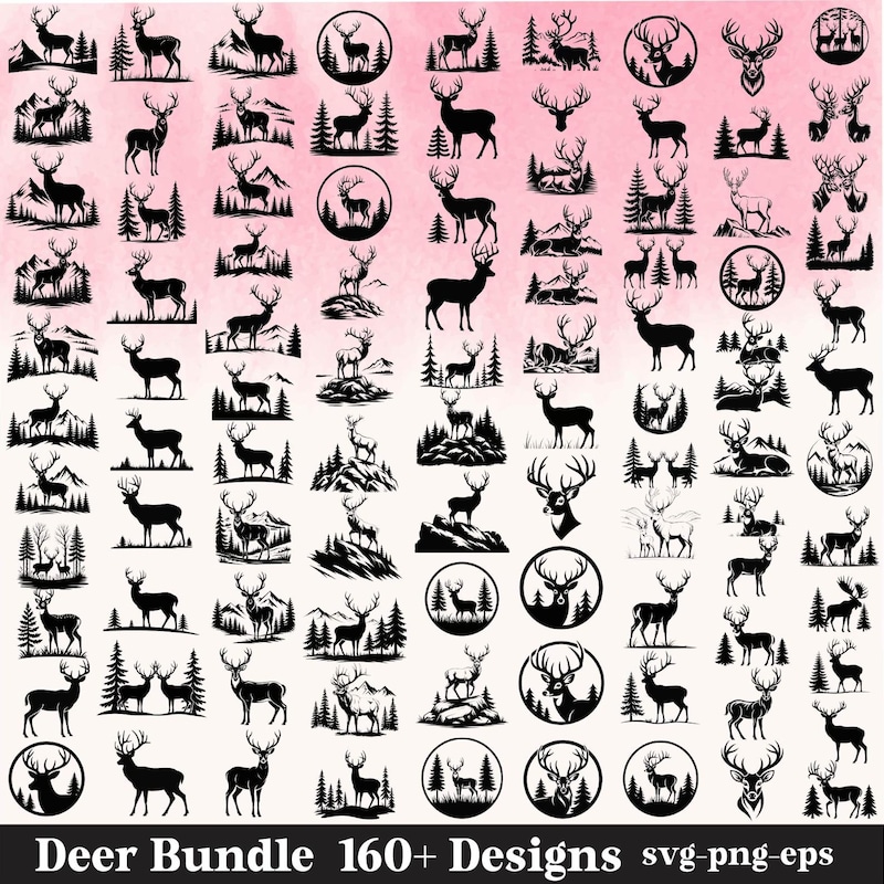 Deer Wall Art or Print - Etsy