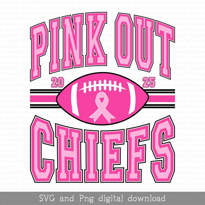 Pink Out Svg - Etsy