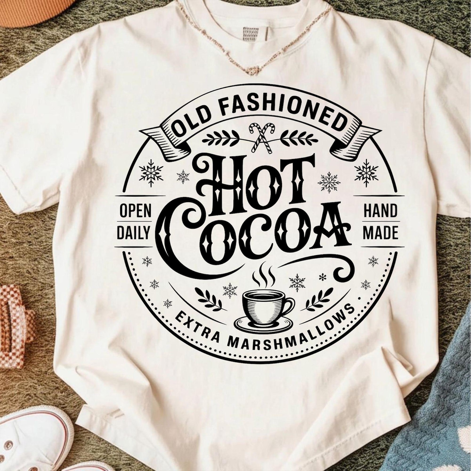 Hot Cocoa Svg Bundle, Christmas Hot Cocoa Sign Svg, Vintage Christmas ...
