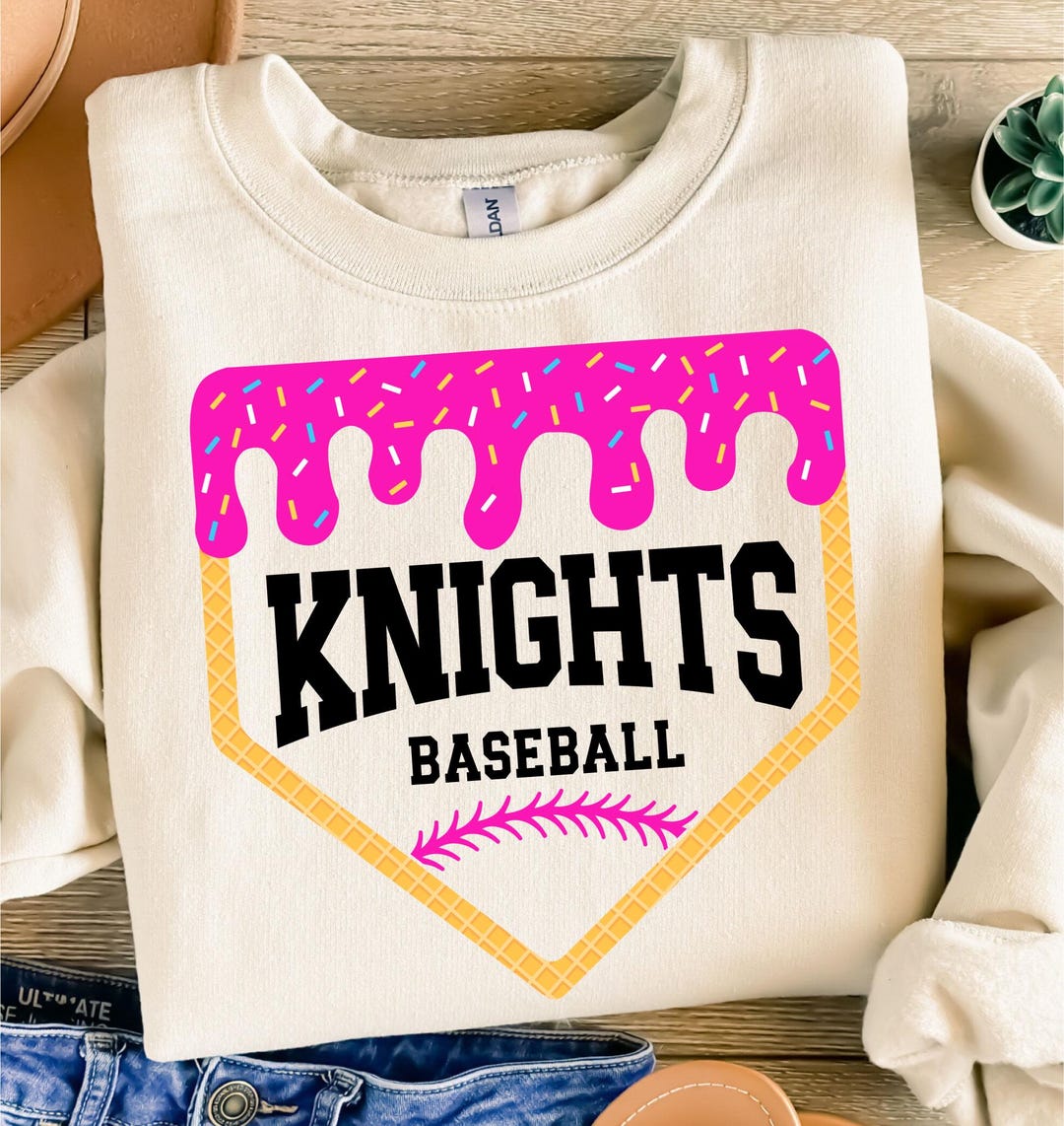 Baseball Knights Drip Png, Baseball Season, Home Plate, Respect the ...