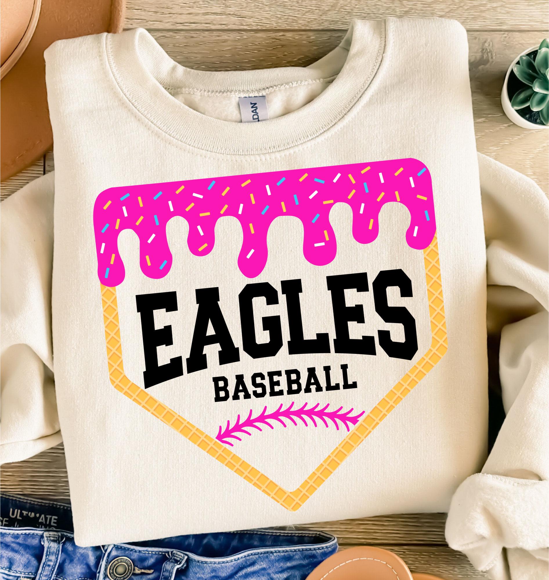 Baseball Eagles Drip Png, Baseball Season, Home Plate, Respect the Drip ...