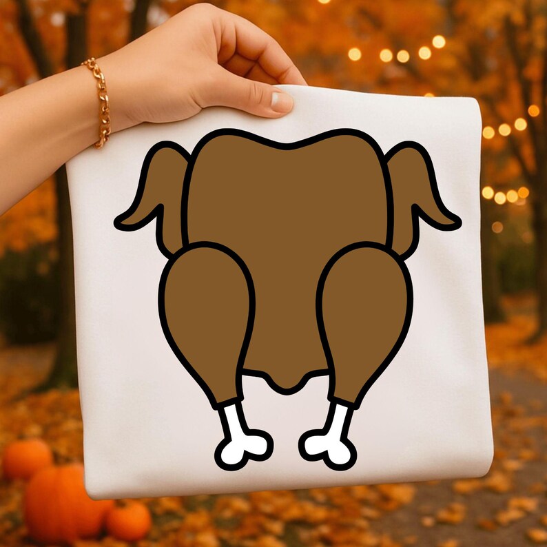 SVG de pavo para Acción de Gracias, SVG de pavo asado, descarga ...
