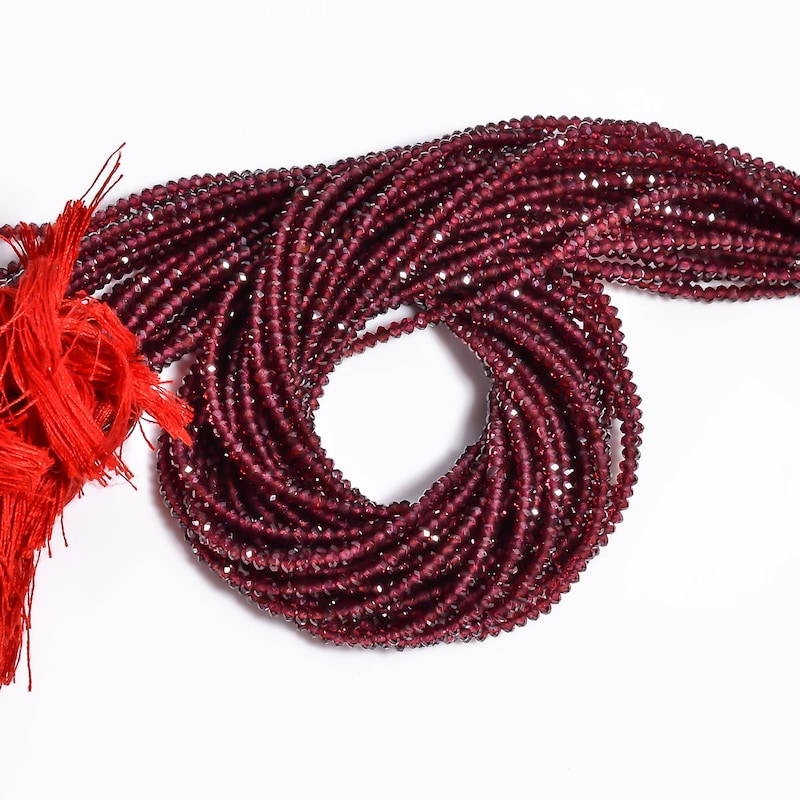 Garnet Bead 3mm Drilled - Etsy