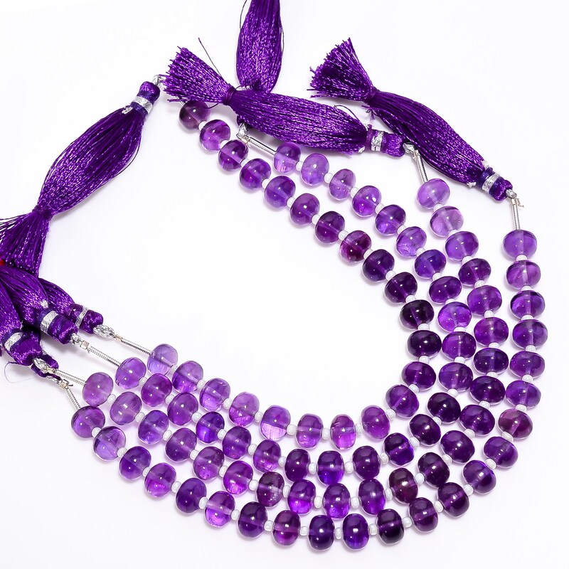 Smooth Amethyst - Etsy