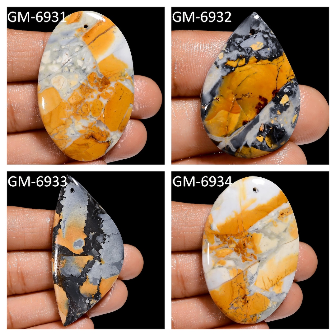 Natural Maligano Jasper Fancy Shape Drilled Cabochon Single Pieces ...