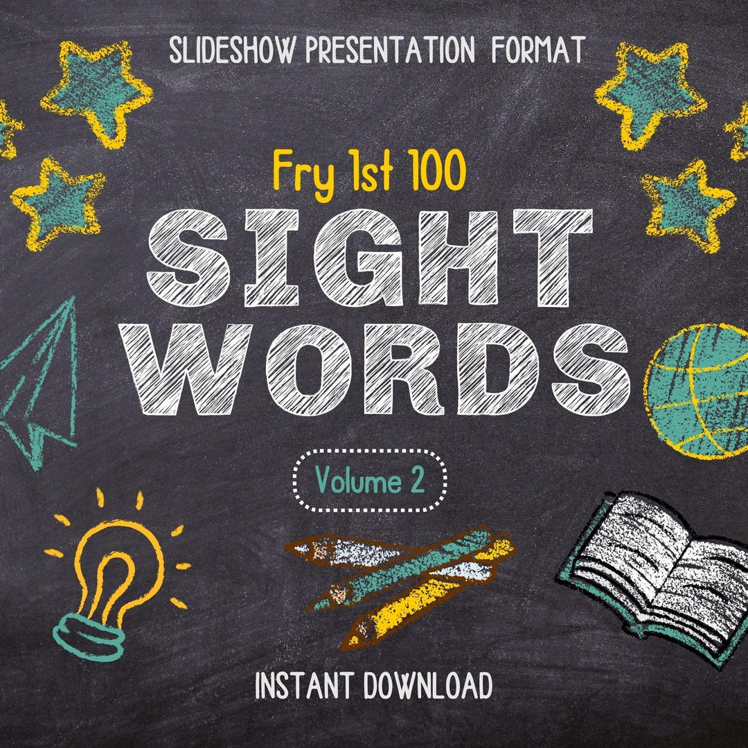 Frys First 100 Sight Words | Teacher Resource | First Grade Sight Words ...