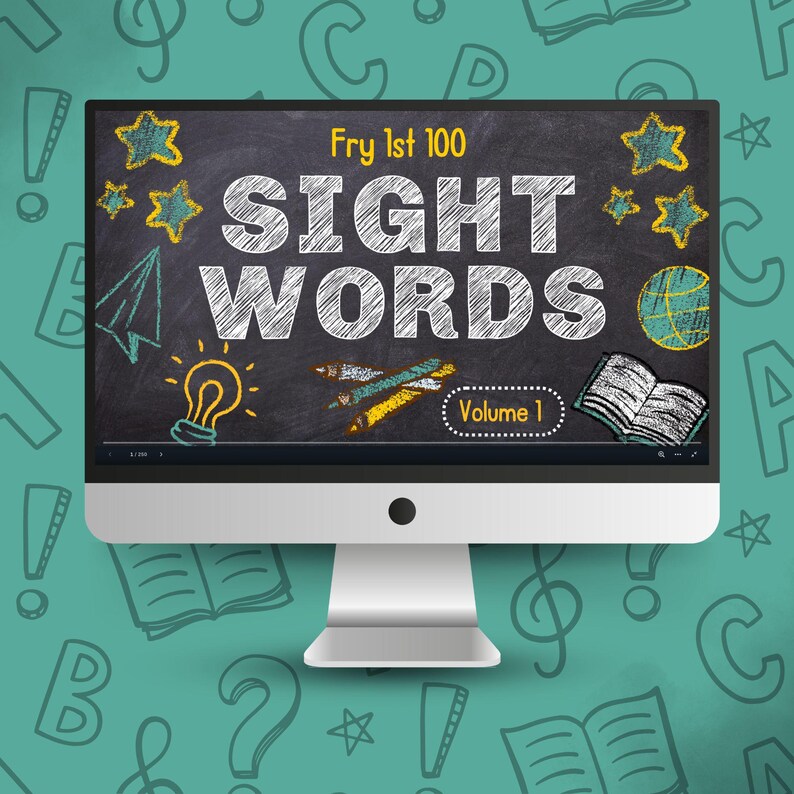 Frys First 100 Sight Words | Literacy Resource | First Grade Sight ...