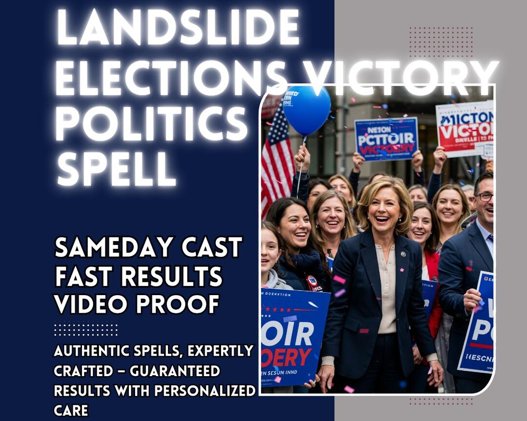 ULTIMATE POLITICAL SUCCESS Spell | Flawless Election Victory ...