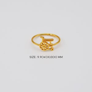 Wheelchair Ring, Disability Pride Jewelry for Caregiver, Nurse or ...