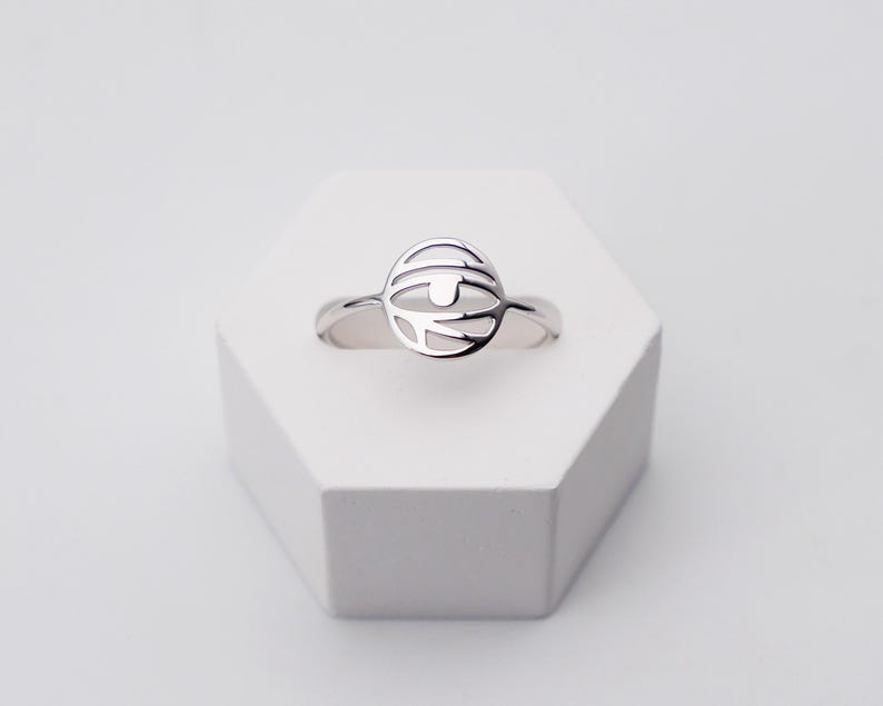 Eye of Horus Ring, Egyptian Symbol Jewelry, Protection Ring Gift for ...