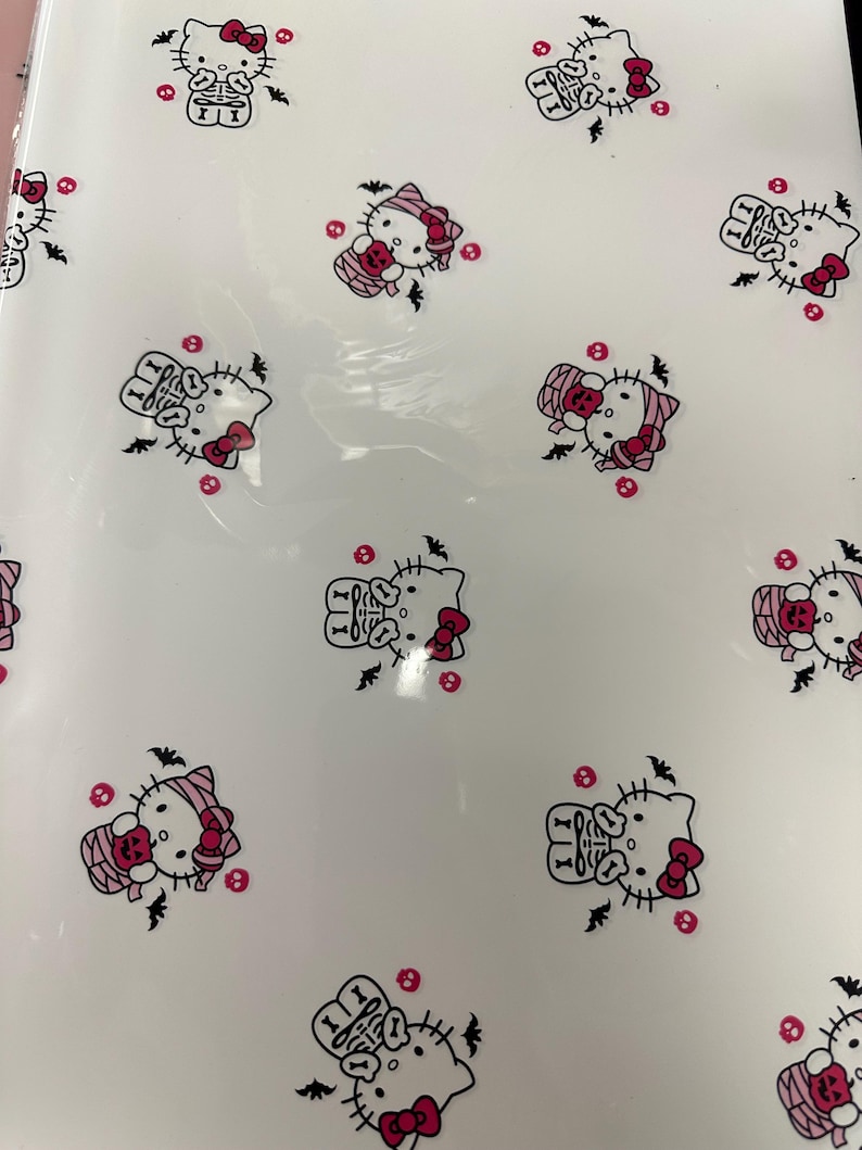 Hello Kitty Wrapping Paper Roses Flowers Florist Korean Papers Gifts - Etsy