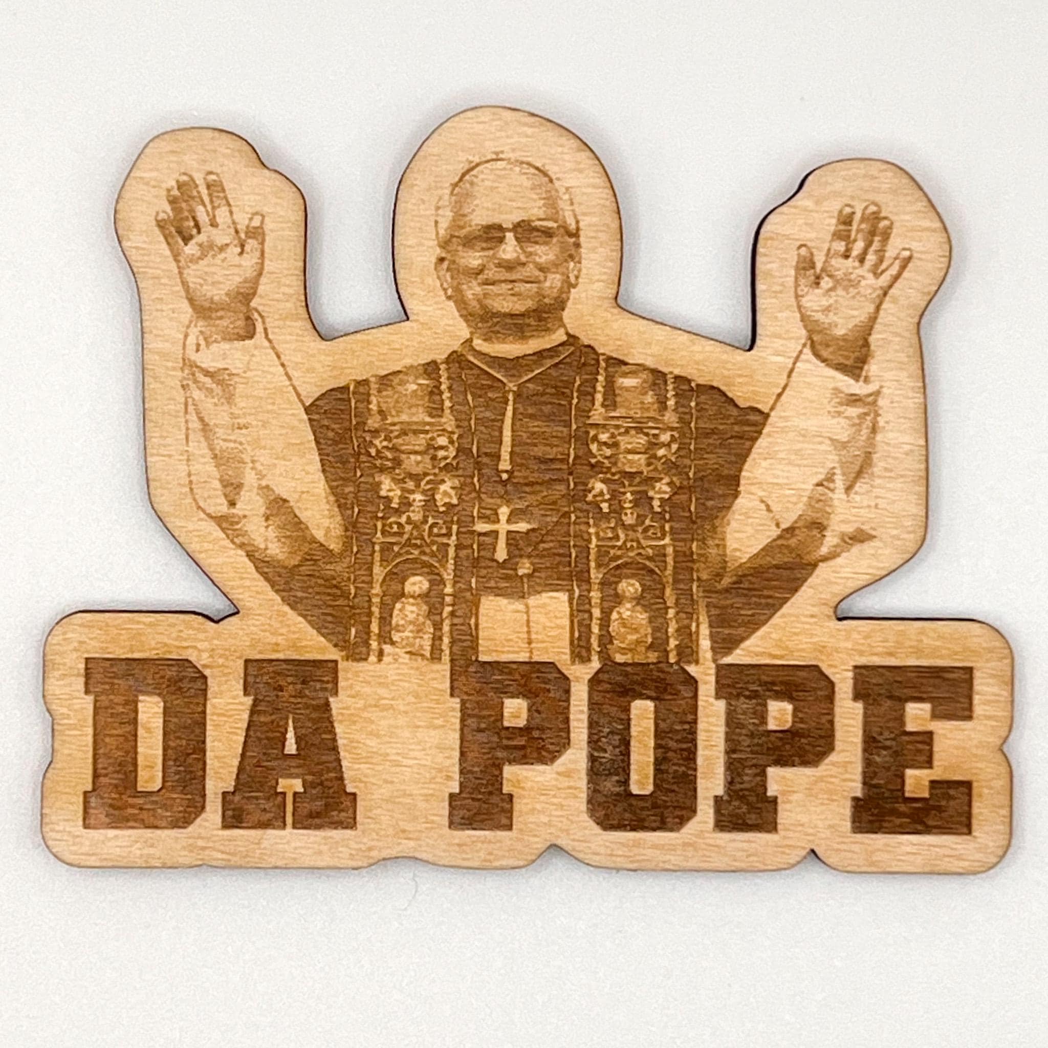 Pope Leo XIV Wooden Magnet Set: Catholic History Gift - Etsy