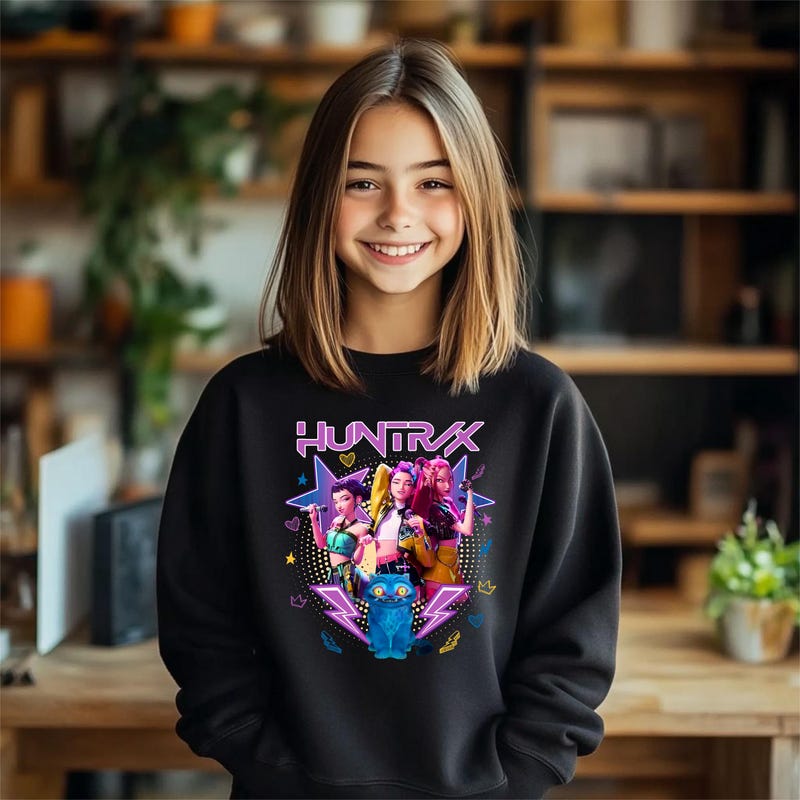 Kpop Demon Hunters Huntrix Merch Hoodie - Etsy