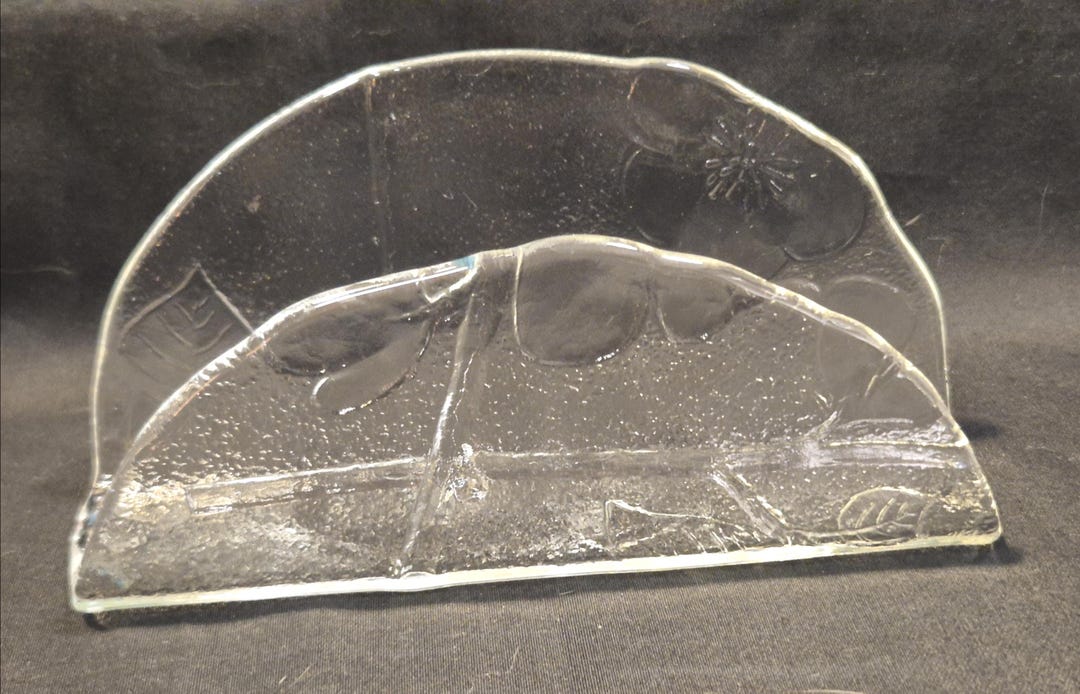 Vintage Glass Toast Rack - Etsy