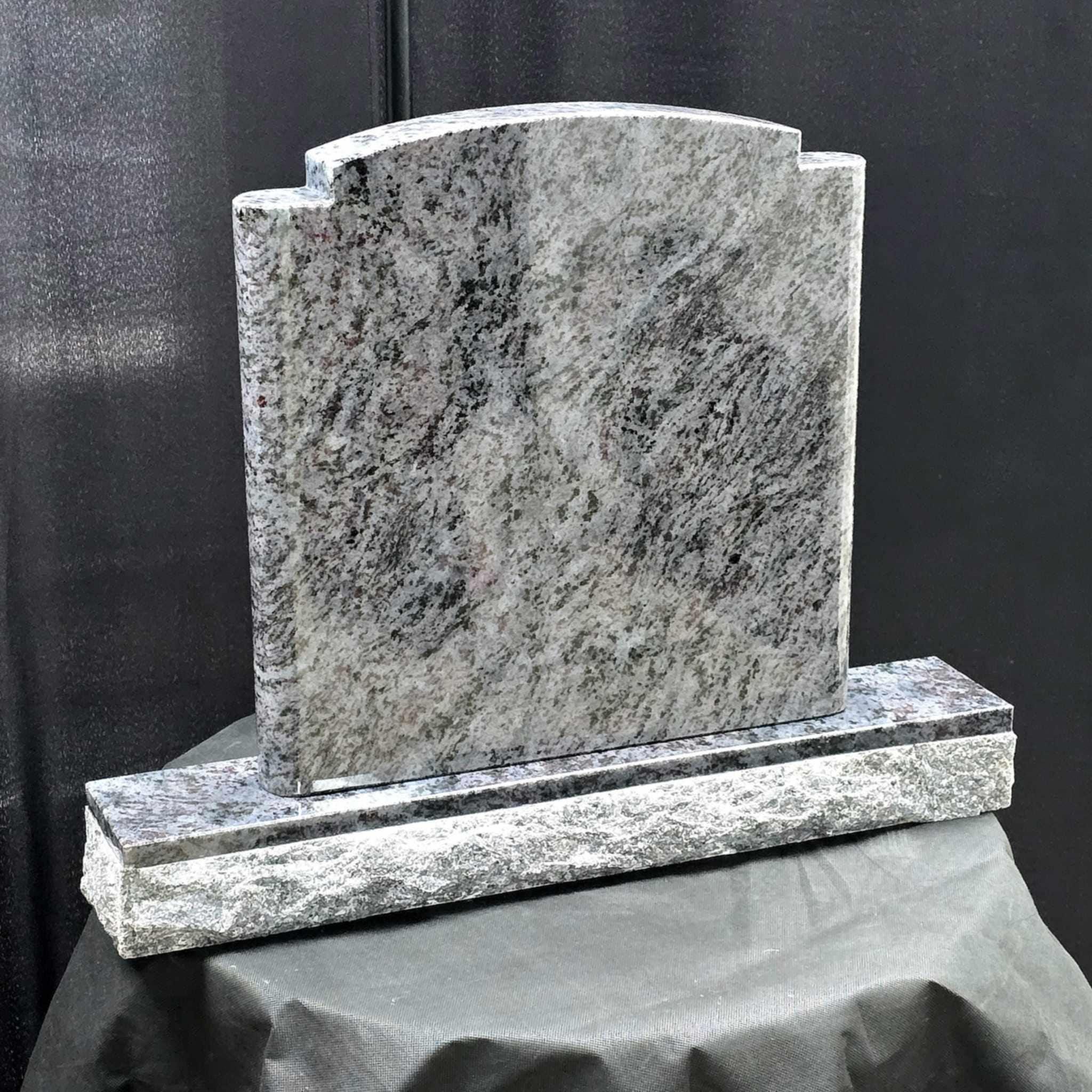 Bahama Blue Granite Headstone: Personalized Memorial Stone - Etsy
