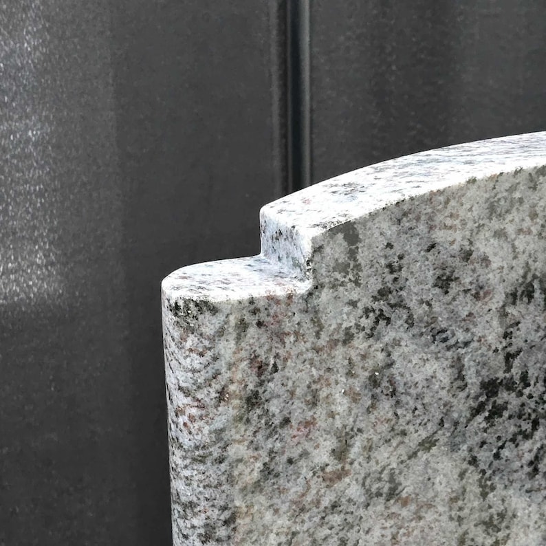 Bahama Blue Granite Headstone: Personalized Memorial Stone - Etsy