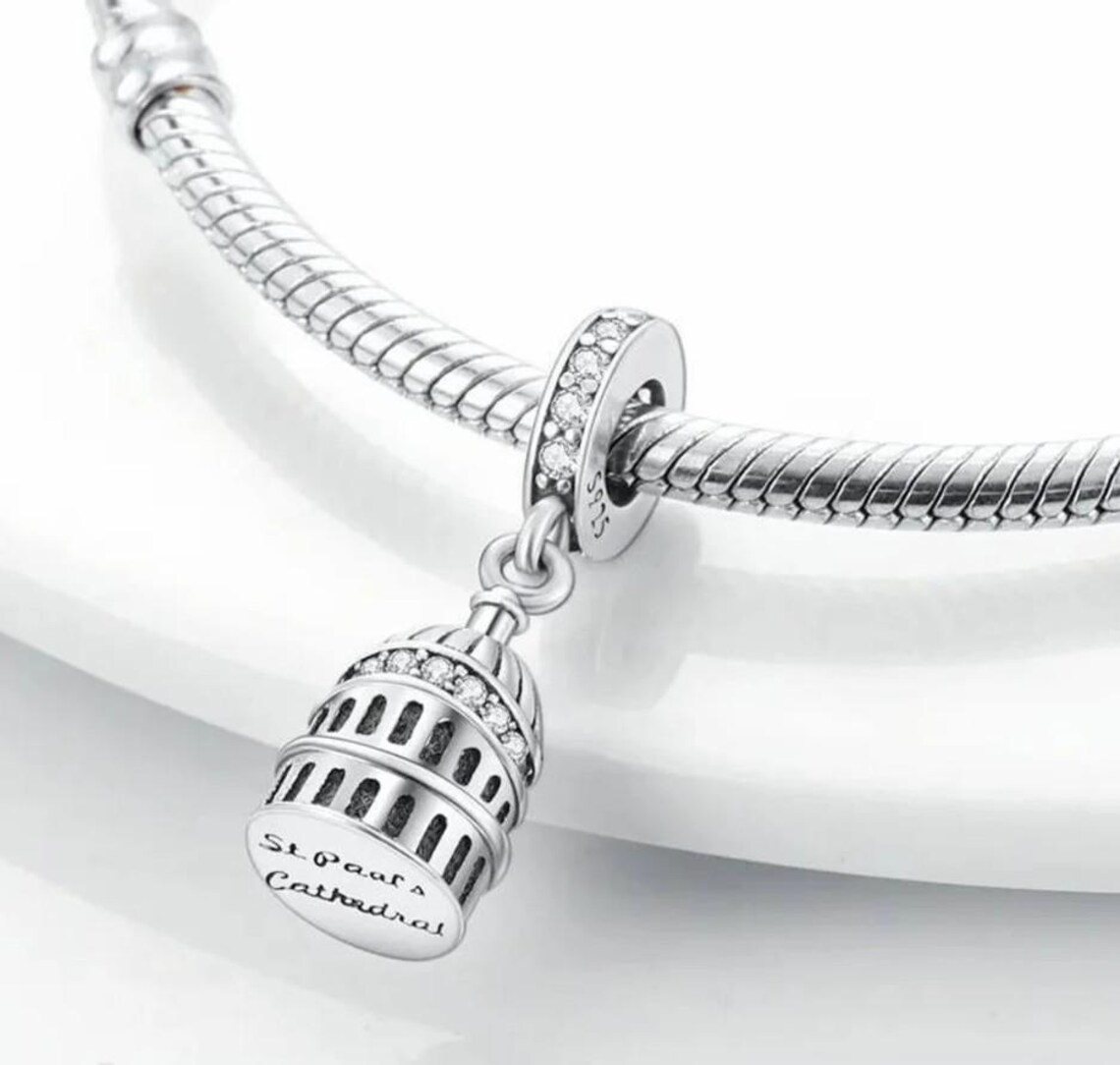 Famous Building Charm for Bracelet Pandora 925 Sterling Silver - Etsy