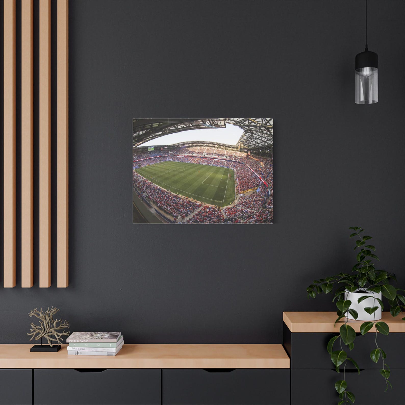 Red Bull Arena | Decor for Home & Office | Ready to Hang - Etsy