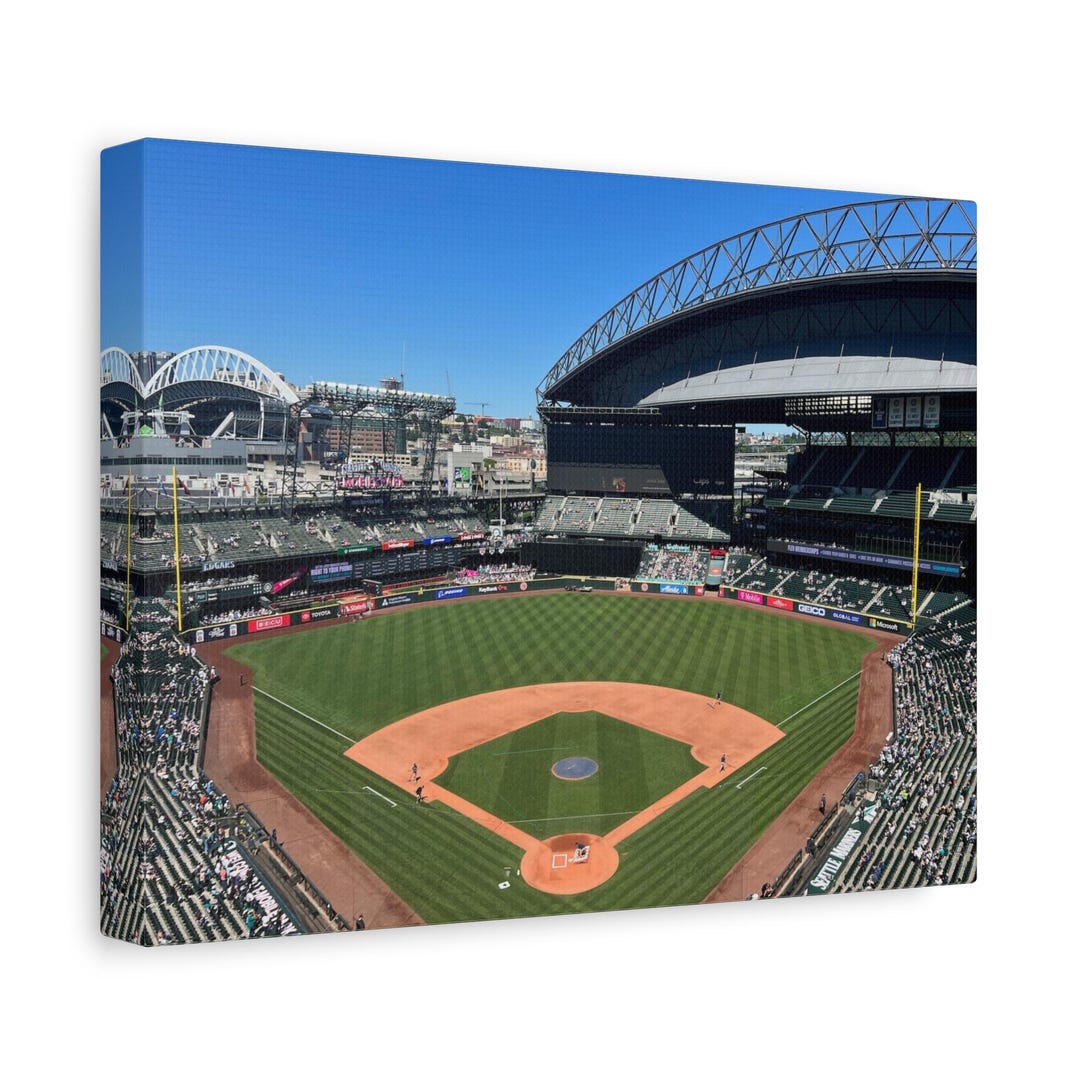 Seattle Mariners T-mobile Park Canvas Art | Sports Wall Art | Ready to ...