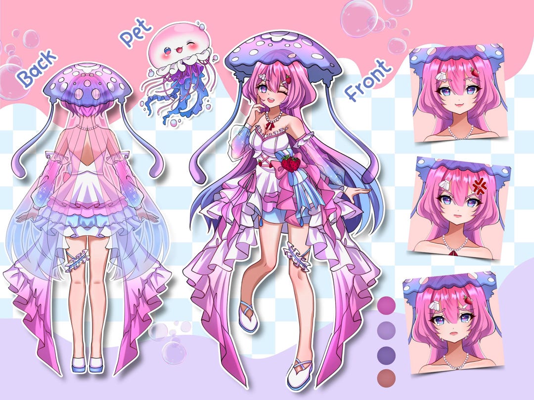 Reference Sheet, Custom Character Sheet, Character Reference Sheet, OC ...