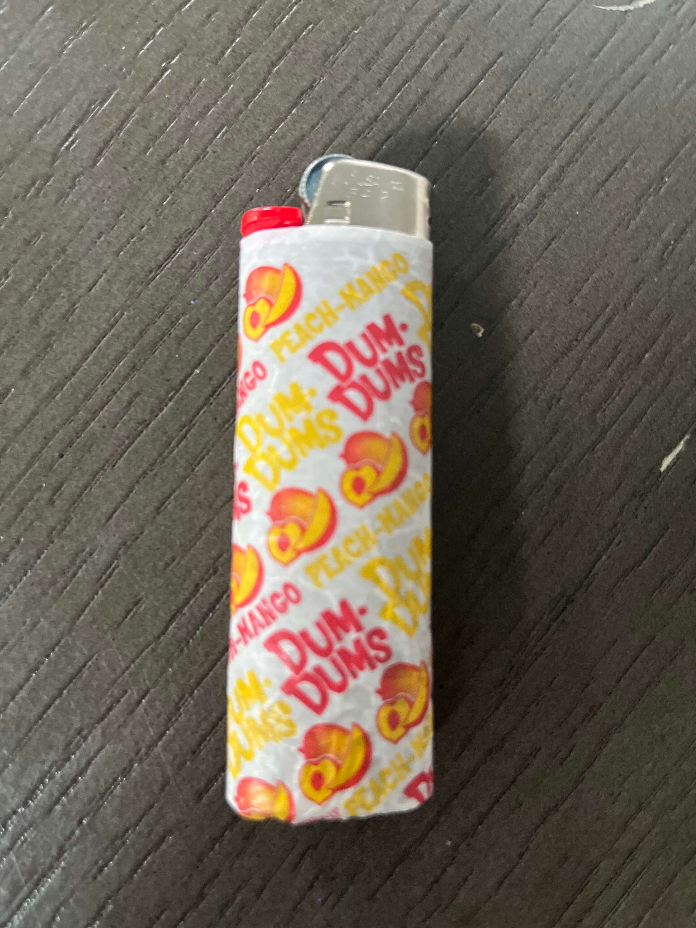 Dum Dum Candy Wrapper Lighter Peach Mango Wrapper Bic - Etsy