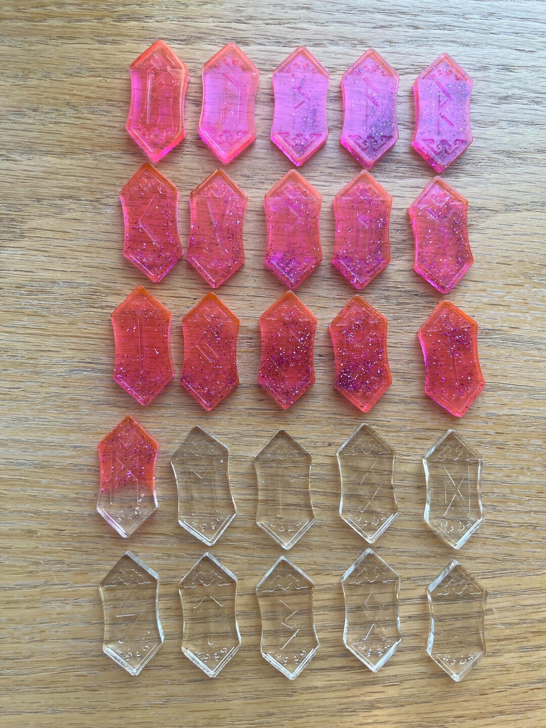 Set of 25 Runes Travel Set Holistic Tools Tarot Metaphysical Tools ...