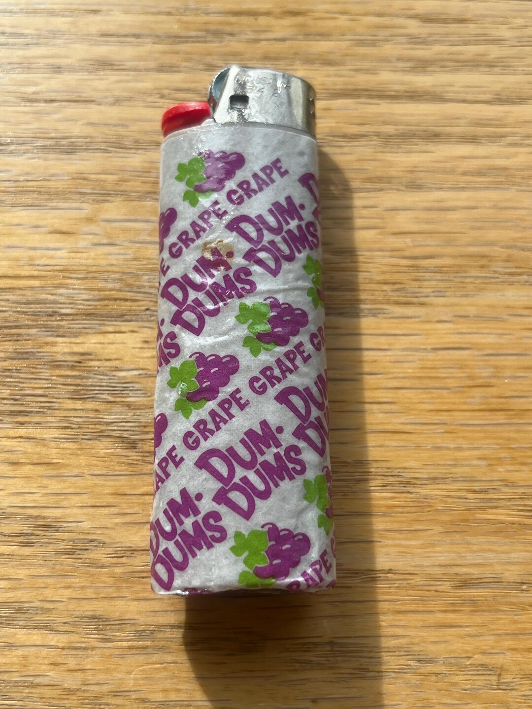 Dum Dum Candy Wrapper Lighter - Grape Lollipop Candy Wrapper - Purple ...