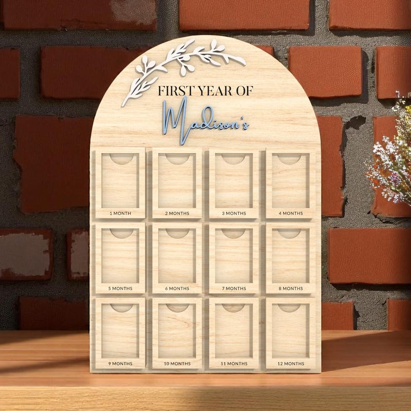 Svg One Year Board - Etsy UK