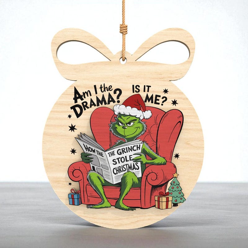 Grinch Hand Bauble - Etsy