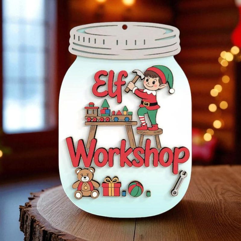 Mason Jar Elves - Etsy