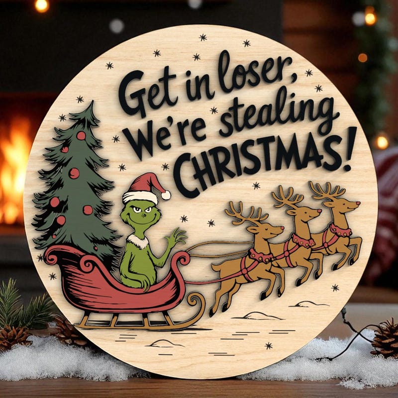 Grinch Signs - Etsy