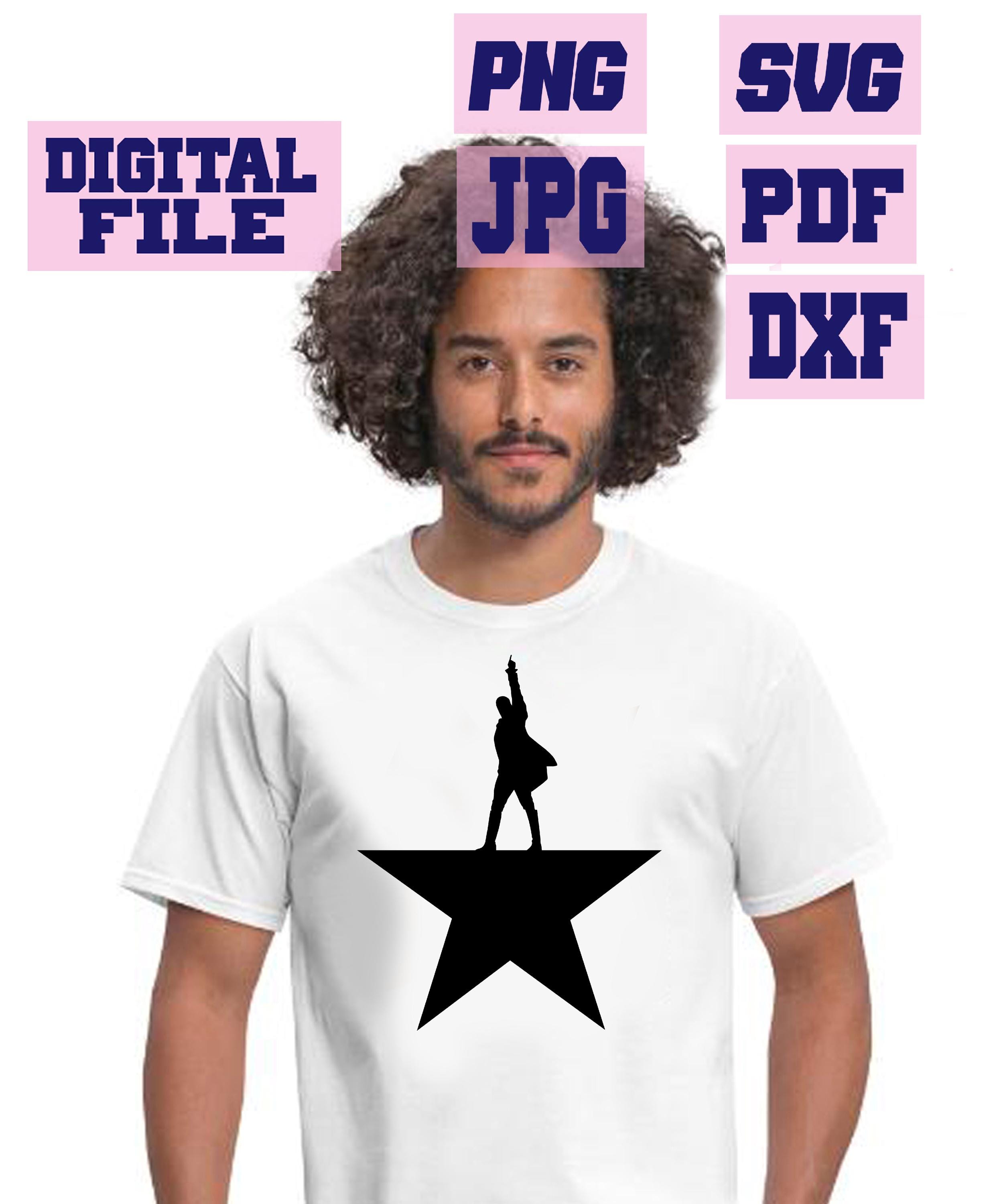 Svg/png/jpg/pdf/dxf Hamilton Star Logo Vector Cut File for Cricut ...