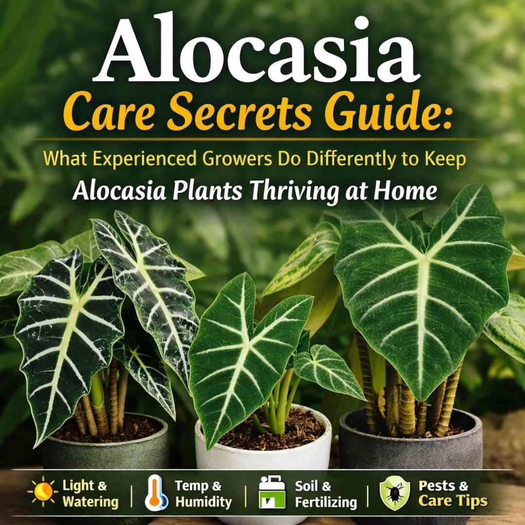 Alocasia Care Secrets Guide: What Experienced Growers Do Differently to ...