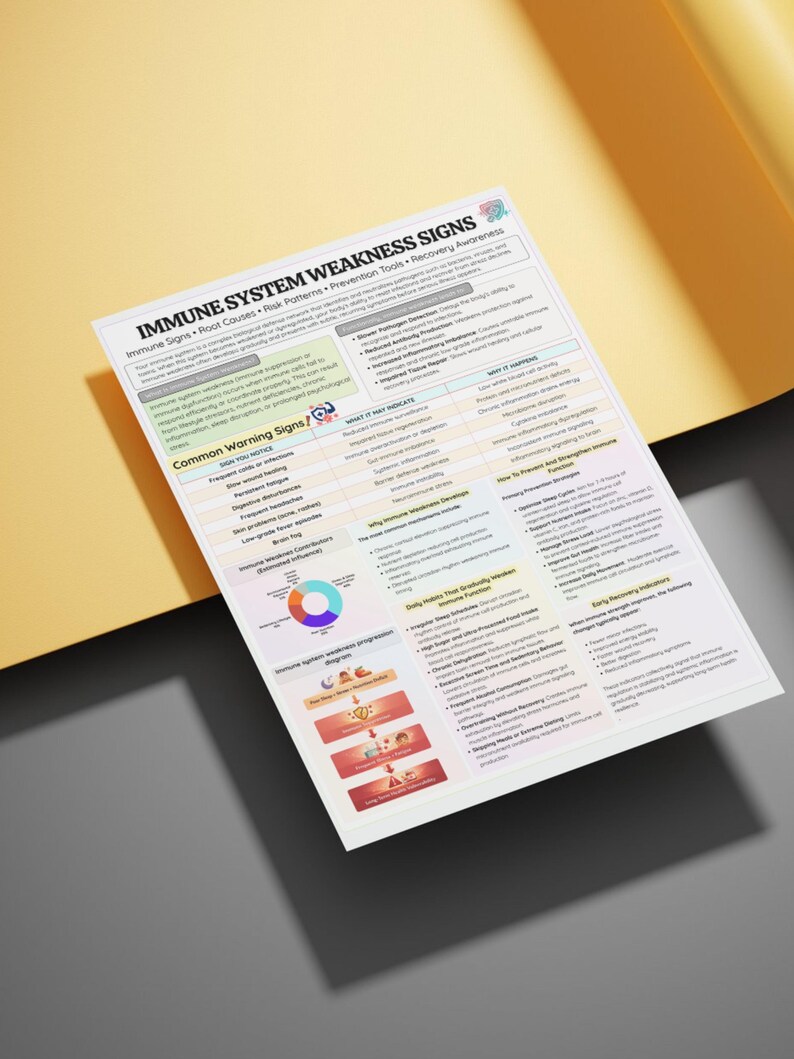 Immune System Weakness Signs Charts | Symptoms Causes Recovery ...