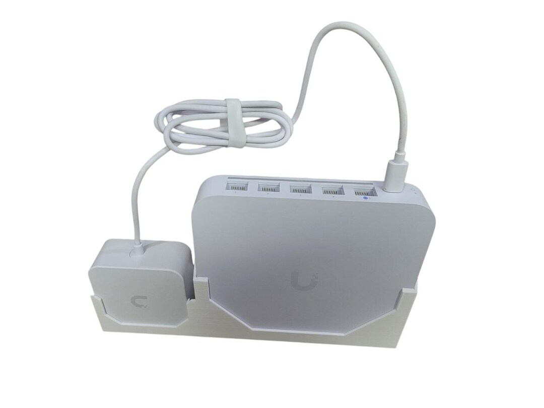 Wall Mount With PSU Holder for Unifi Cloud Gateway Max UCG-MAX - Etsy