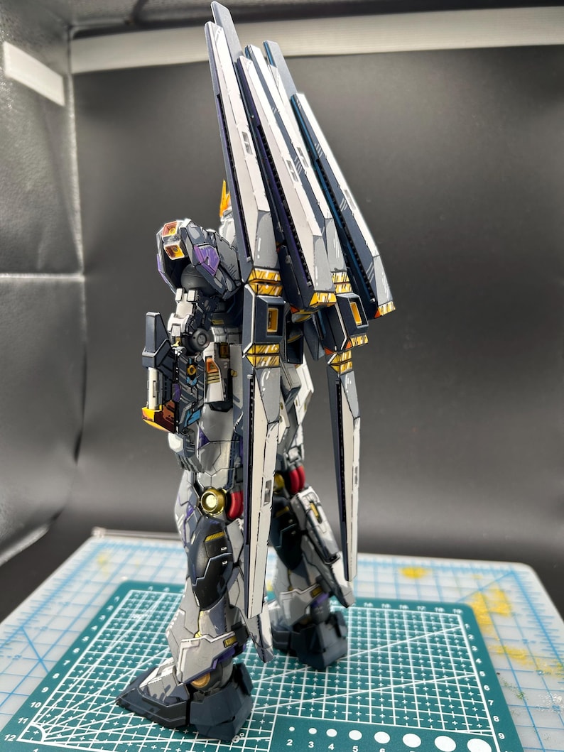 Anime/cartoon Style Nu Gundam Ver.ka. MG - Etsy