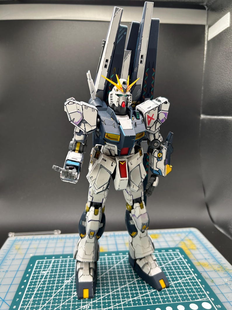 Anime/cartoon Style Nu Gundam Ver.ka. MG - Etsy