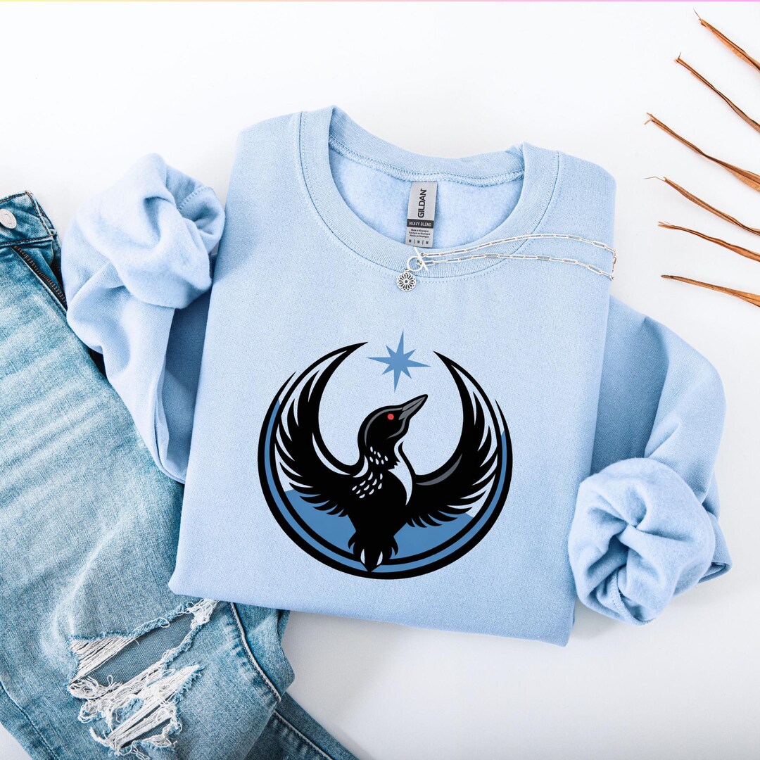 Minnesota Rebel Loon Sweatshirt, Sweatshirt & Hoodie, MN State Bird ...