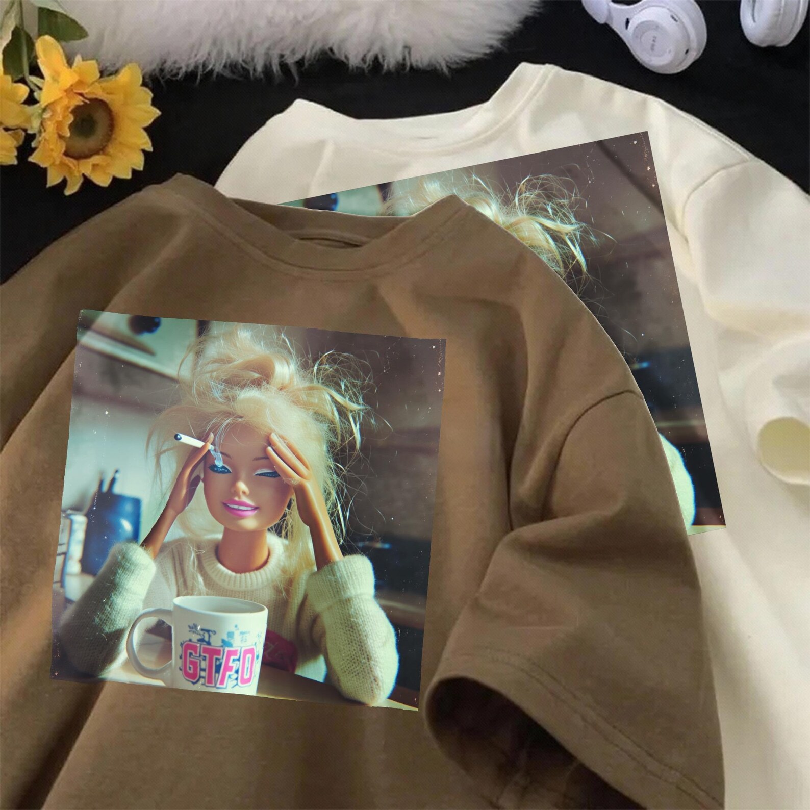 Distressed Doll Face Meme Shirt, Viral Internet Shirt,cringy Tee,funny ...