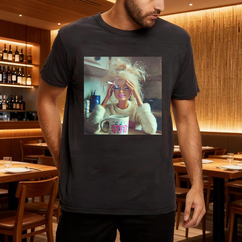Distressed Doll Face Meme Shirt, Viral Internet Shirt,cringy Tee,funny ...