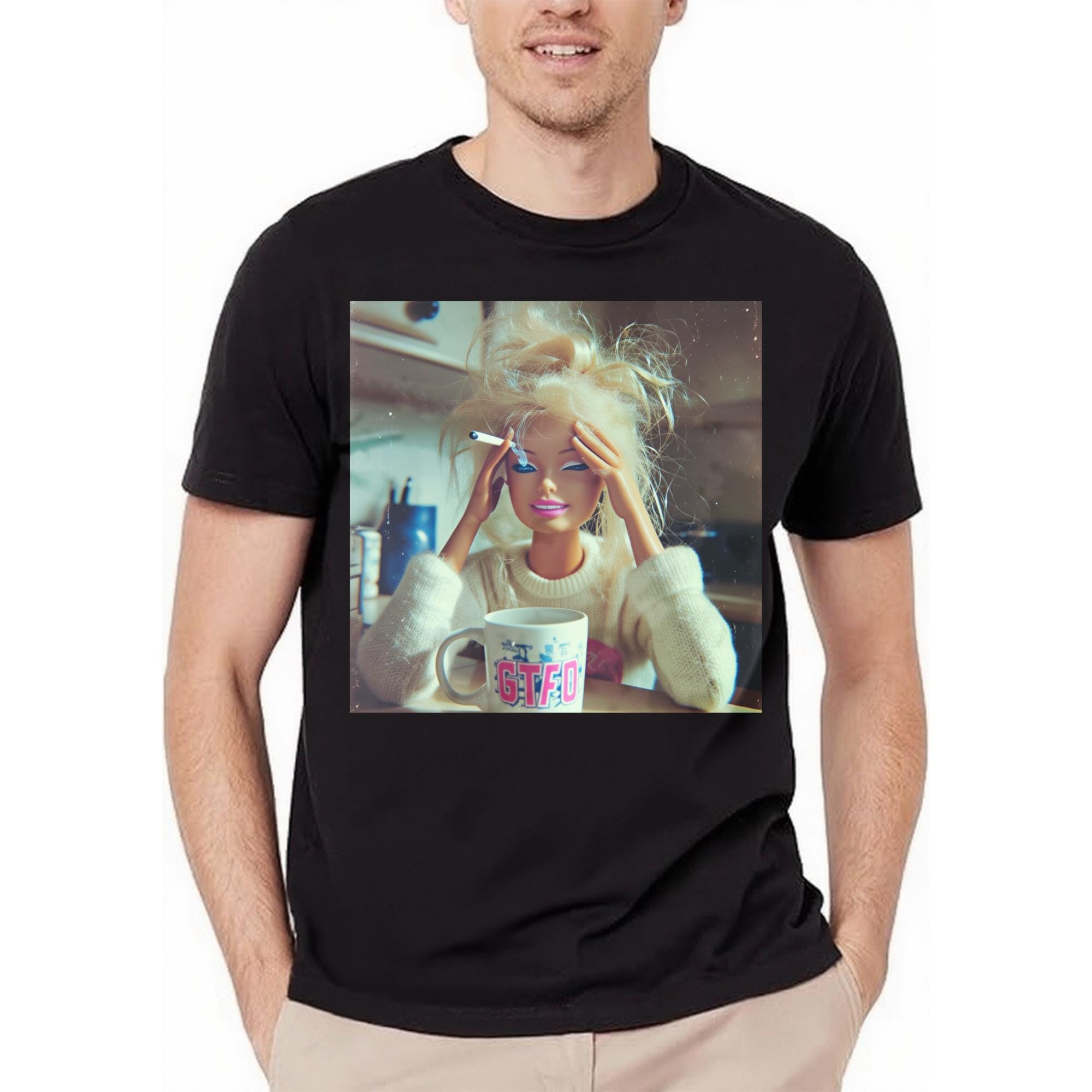 Distressed Doll Face Meme Shirt, Viral Internet Shirt,cringy Tee,funny ...