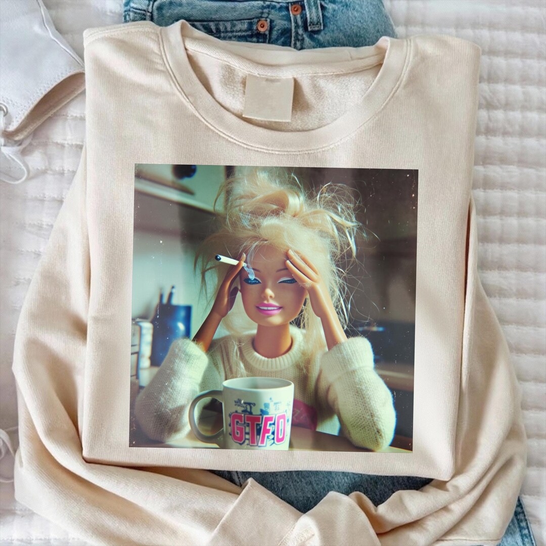 Distressed Doll Face Meme Shirt, Viral Internet Shirt,cringy Tee,funny ...