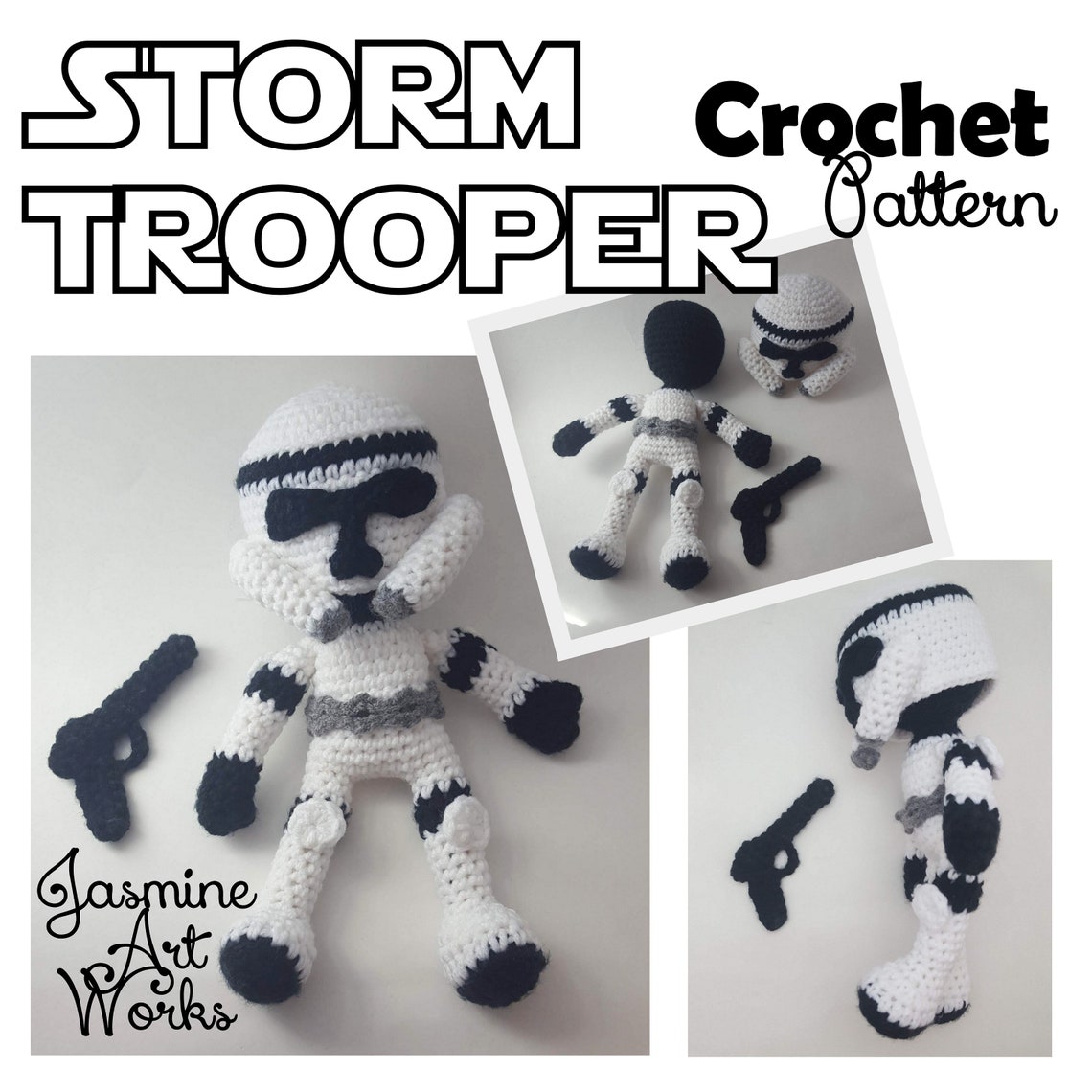 StormTrooper Clone Trooper Crochet Pattern | Etsy